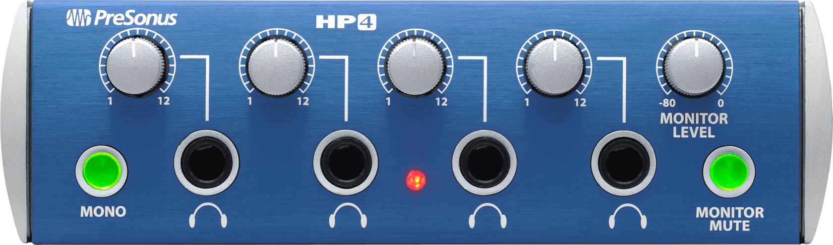 HP4 4-Channel Headphone Amplifiers – PreSonus