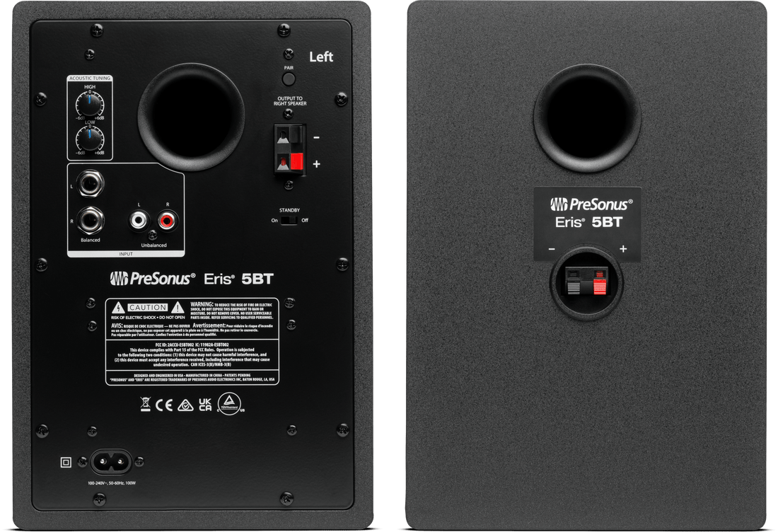 Eris® 5BT 2nd Gen (Pair) – PreSonus