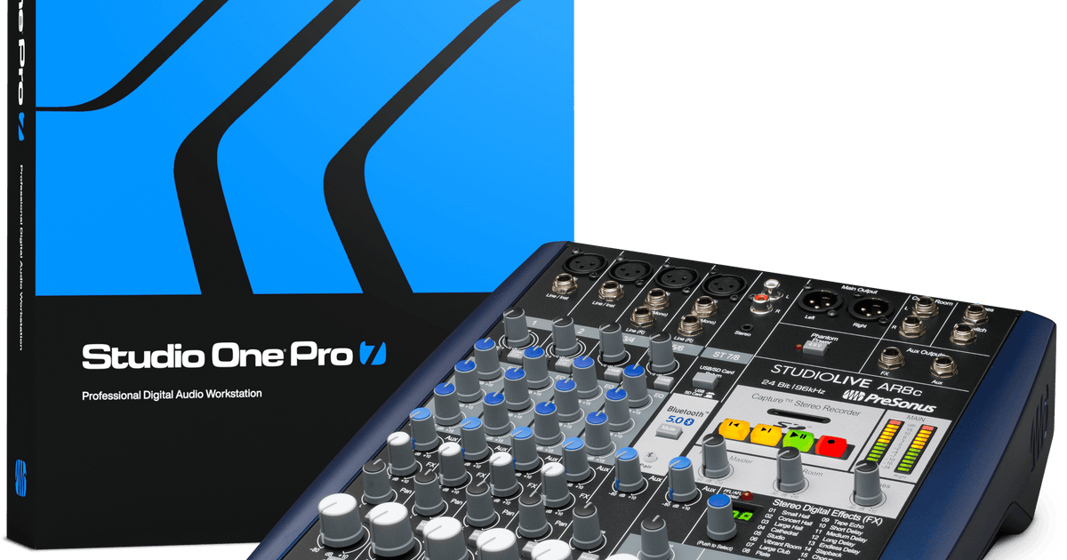 StudioLive AR8c Analog Mixer – PreSonus