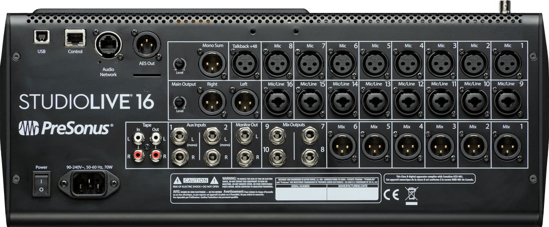 StudioLive® Series III 16 Digital Console Mixer – PreSonus