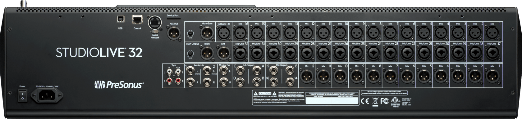 StudioLive® Series III 32 Digital Console Mixer – PreSonus