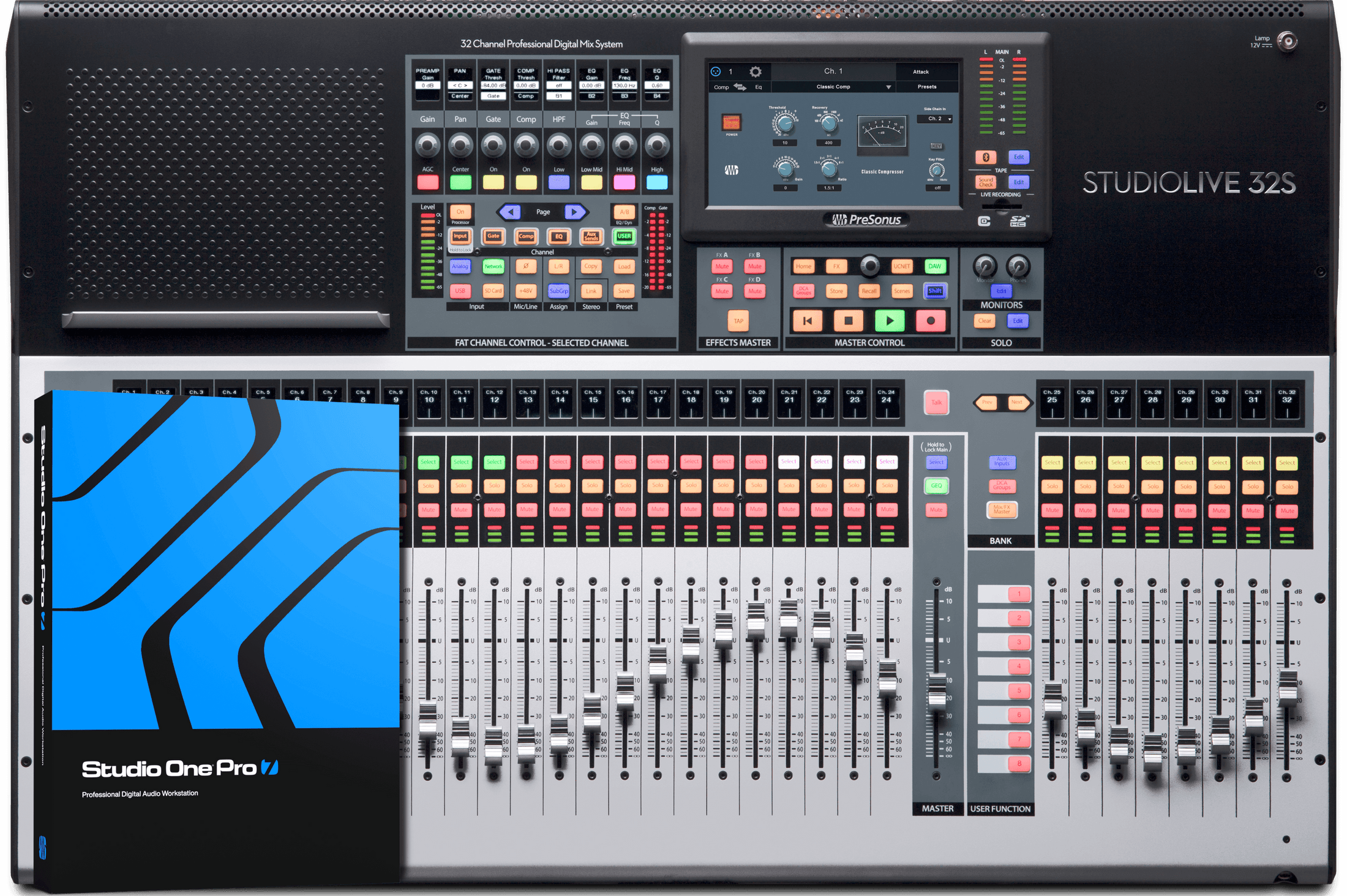 StudioLive® Series III 32S Digital Console Mixer – PreSonus