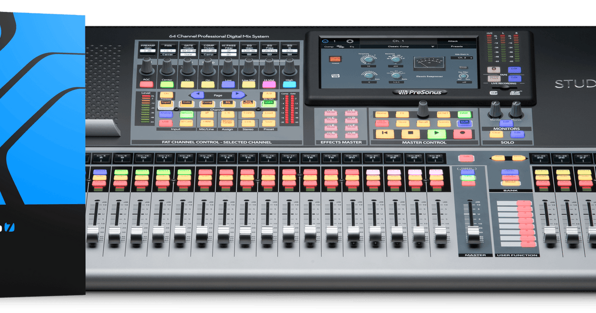 StudioLive® Series III 64S Digital Console Mixer – PreSonus