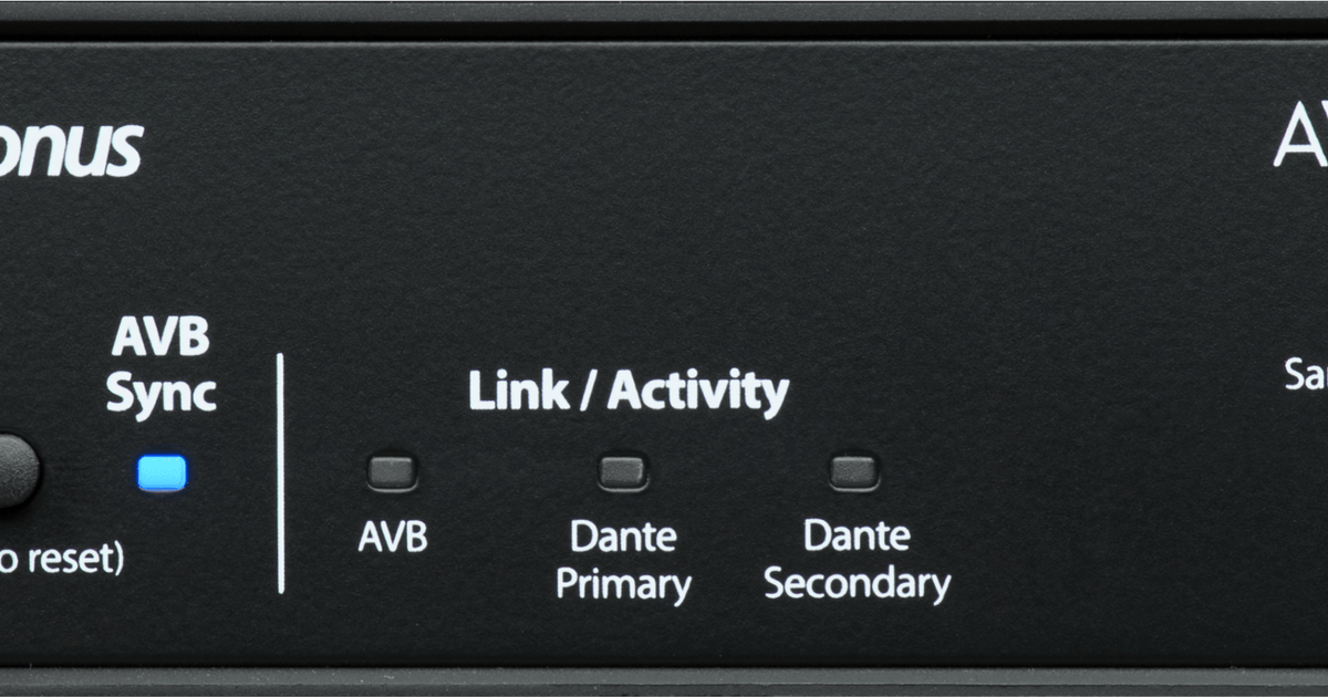 AVB-D16 16x16 AVB-to-Dante Bridge – PreSonus