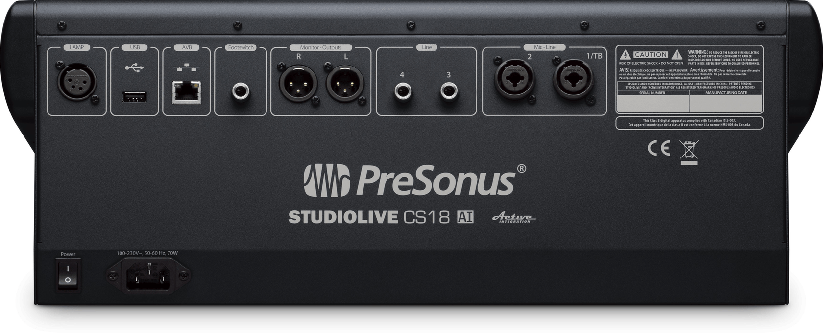 StudioLive CS18AI – PreSonus